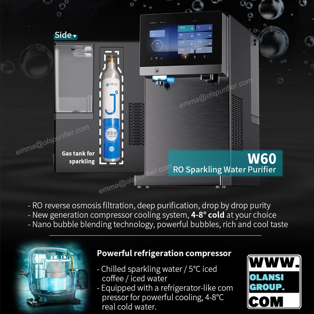 New Sparkling Water Machine Sparkling Water Maker Dispenser Hot Cold ...