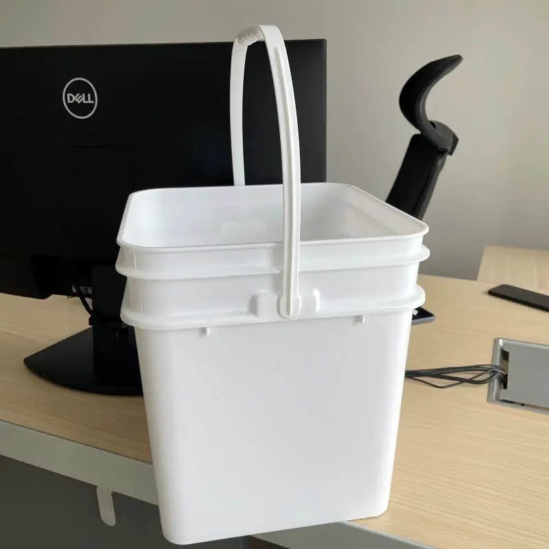 Clear Plastic Buckets - Durable, Recyclable, and Versatile