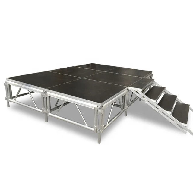 Adjustable Height Aluminum Assemble Stage Platform Outdoor Aluminum ...