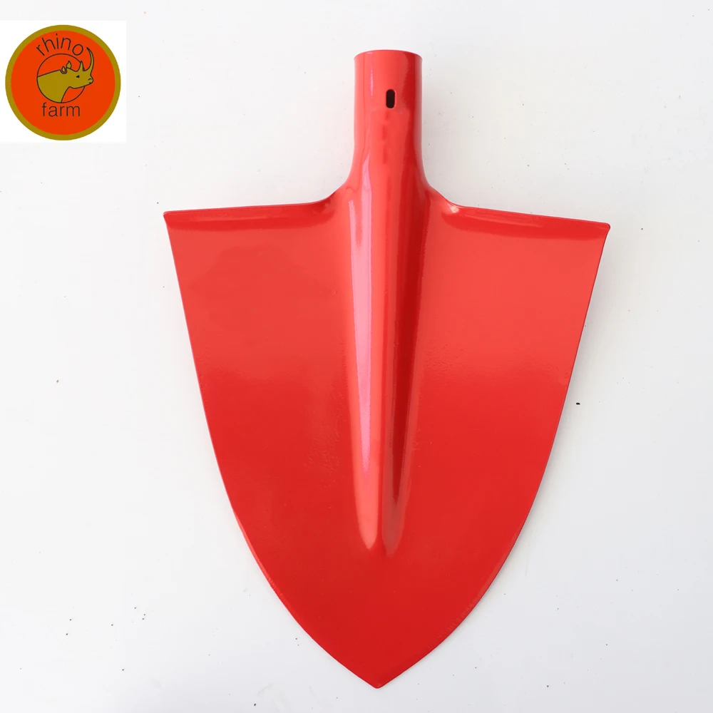 Wholesale Hot Sale Farming Metal Shovel Head For Garden Round Spade For ...