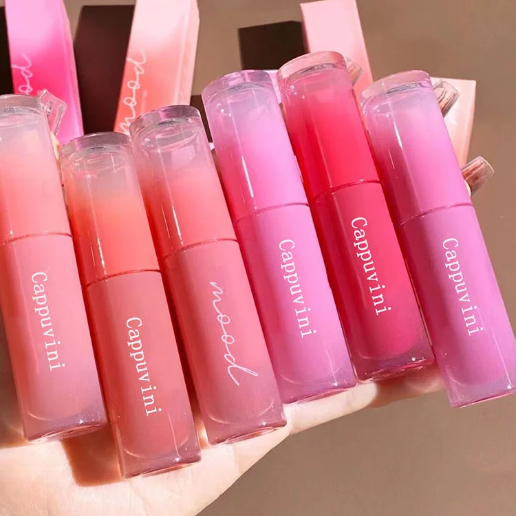 Cappuvini 2023 Hot Sell Lip Gloss Light Lip Glaze Moisturizing Non ...