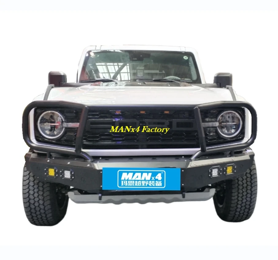 Manx4 Bronco Front Bumper Steel Bull Bar For Ford Bronco U725| Alibaba.com