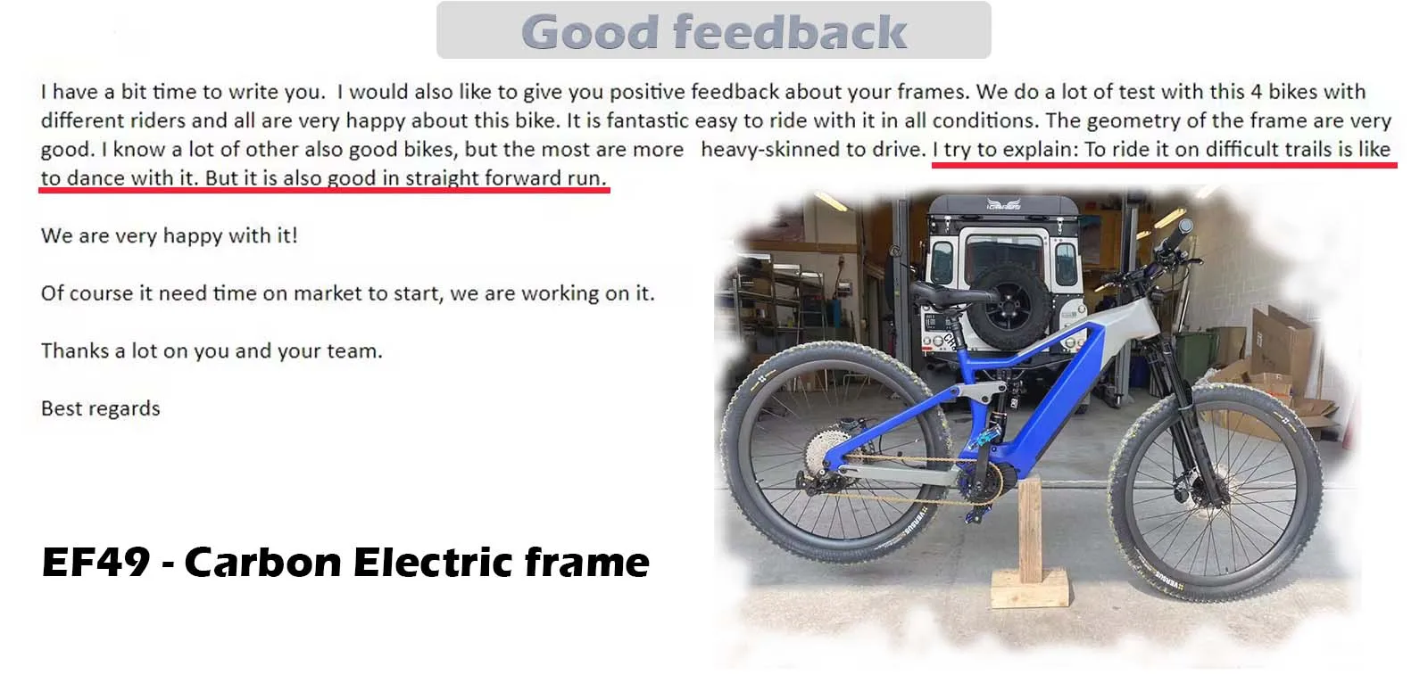 2023 Post Mount 180mm 29er*2.4" E-bike Full Suspension Frame Carbon ...