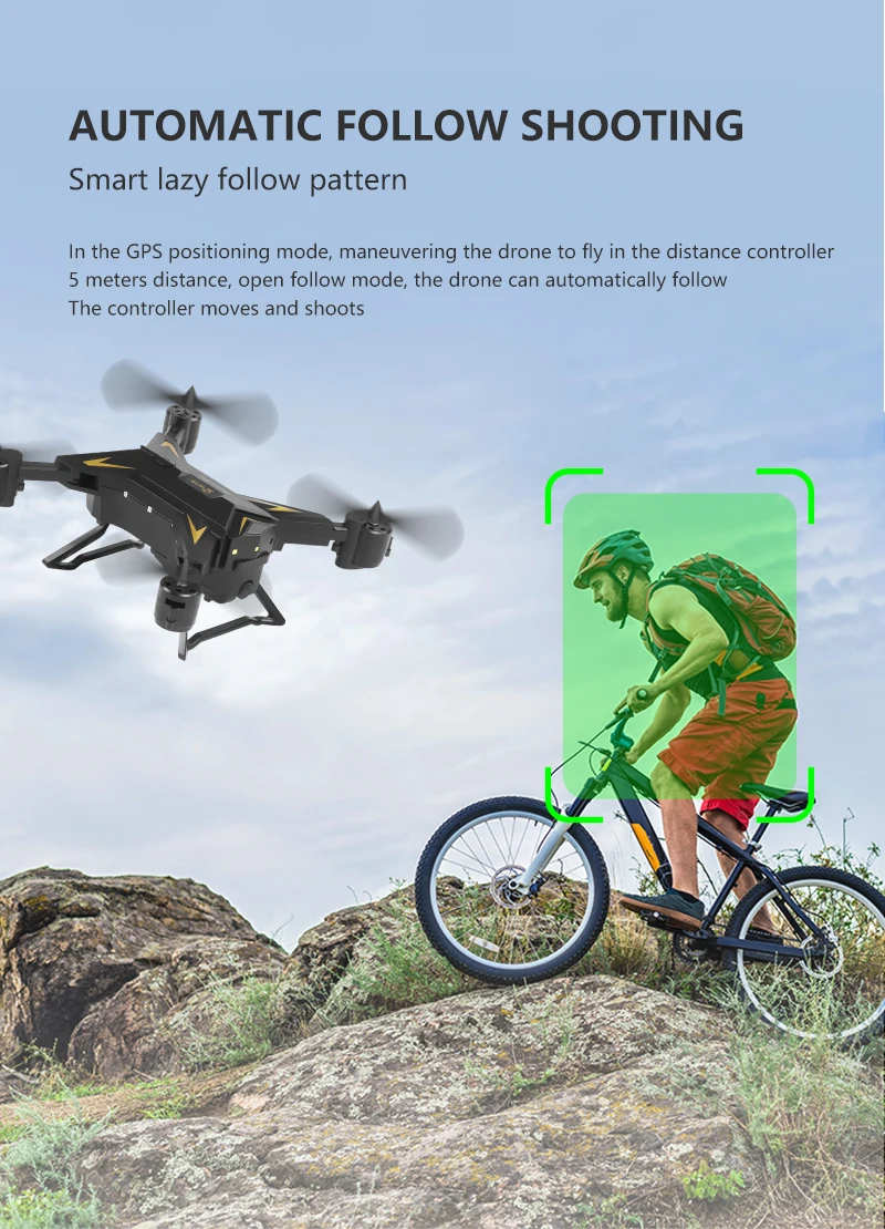 KY601G RC Drone GPS Quadcopter with 5G 4K HD Camera Follow Me Professional Drone WIFI FPV Positioning RC Airplane Quadcopter Alibaba