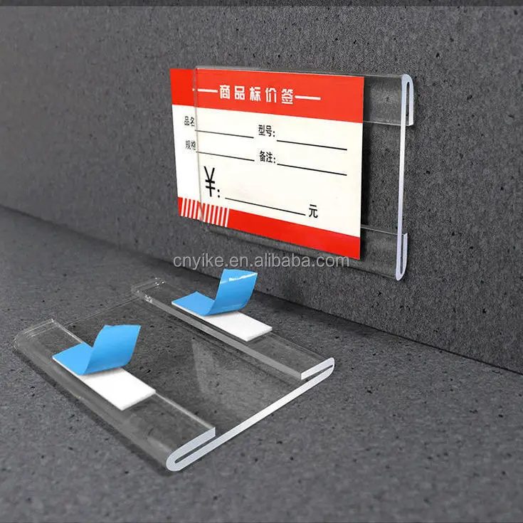 Clear Acrylic Table Price Tag Acrylic Sign Holder Acrylic Adversting ...