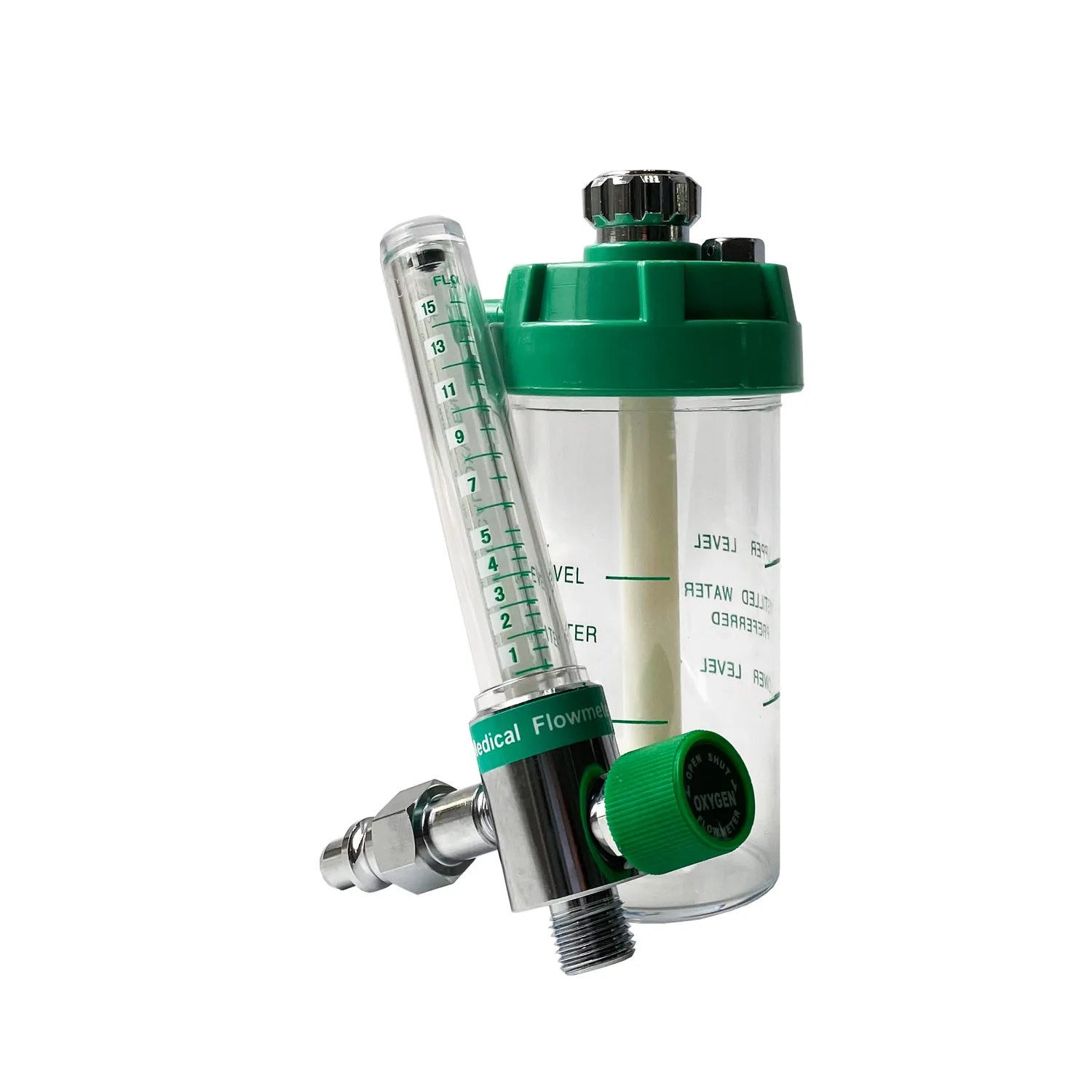 Wholesale Price Brass Medical Oxygen Regulator With Humidifier Wall ...