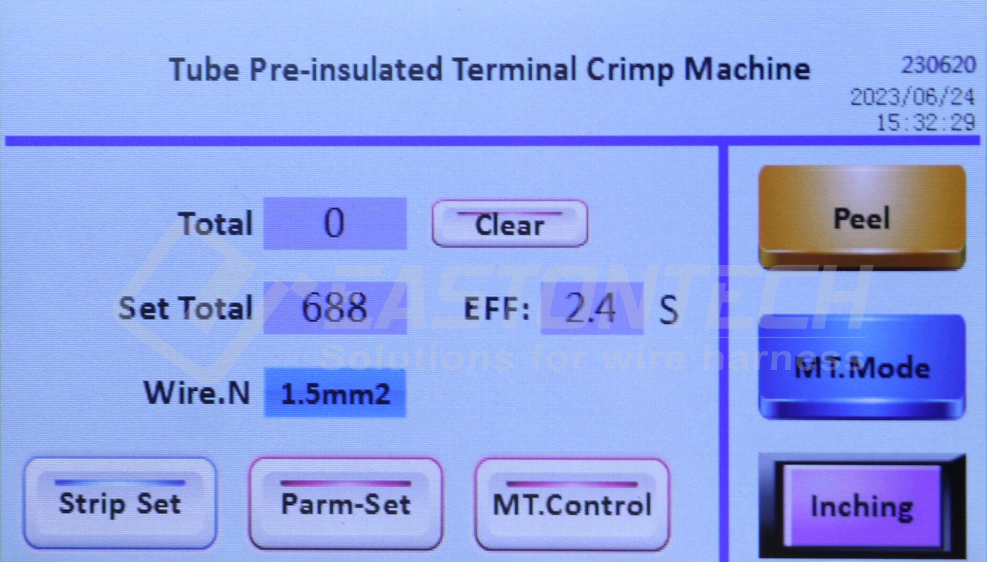 EW-5010B Insulated Electric Ferrule Terminal Crimping Machine