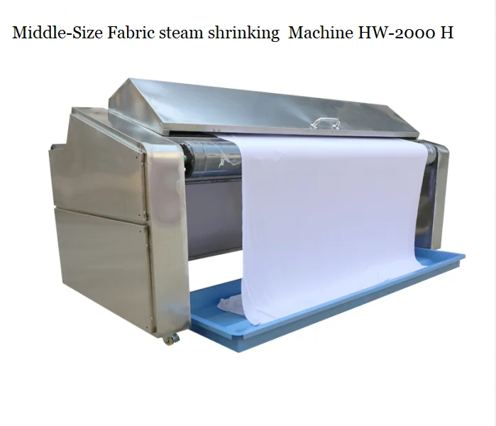 Small Fabric Shrinking Sanforizing Machine Heat Setting Machine - Buy ...