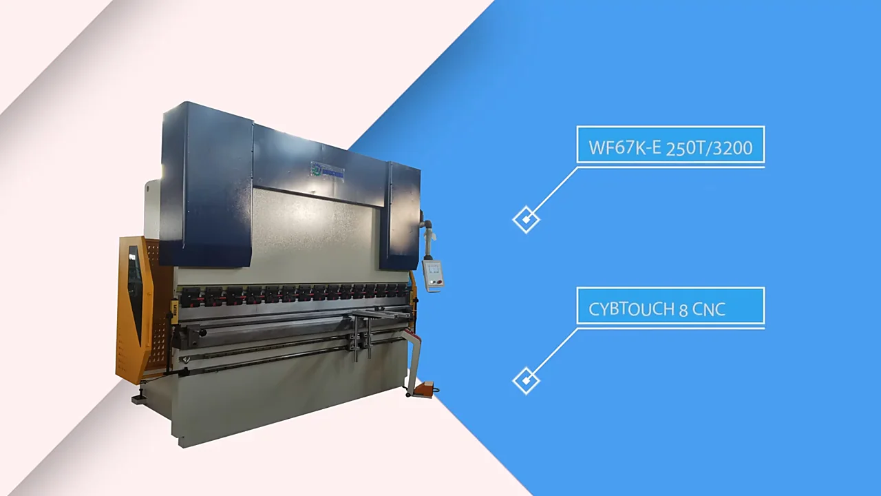 Wf67k-e Synchronized Plate Bending Machine With Carbon Steel Hydraulic ...