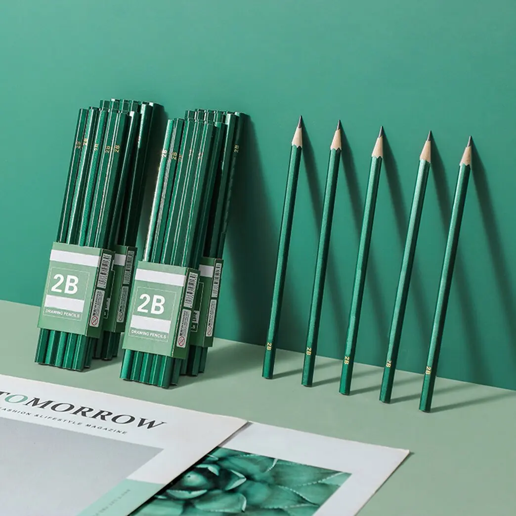 High Quality 2b Hb Office School Customized Promotions Wooden Hb Pencil ...