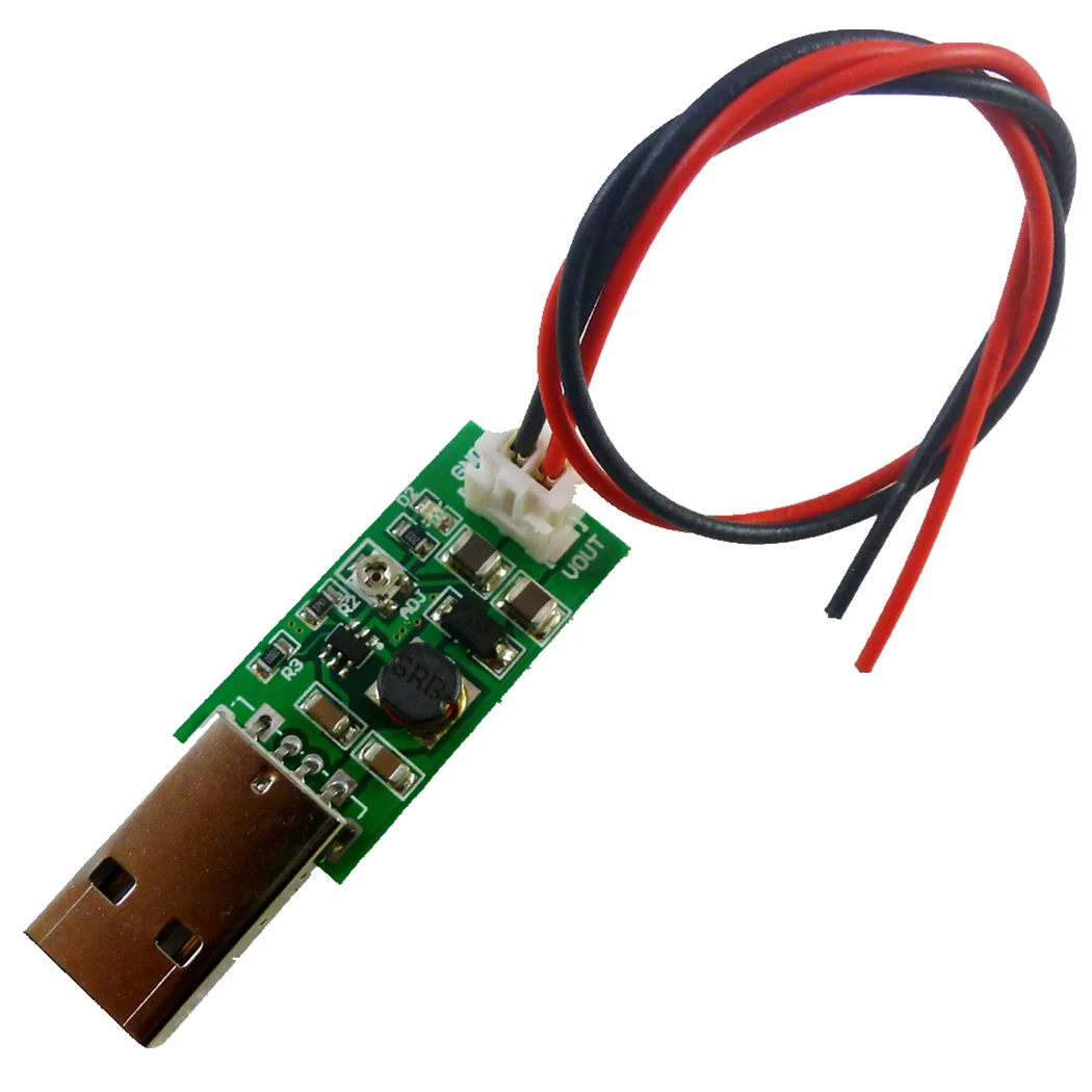 7w Usb Dc 5v To 6v 9v 12v 15v Adjustable Output Dc Dc Converter Step Up ...