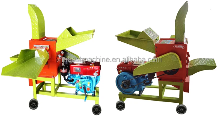 Green Fodder Chopper Forage Peanut Shell Grass Cutting Machine Farm Hay ...