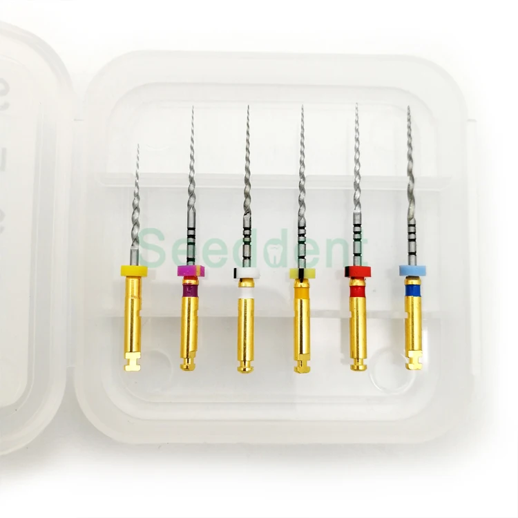 Dental Large Tapered Rotary Files Engine use / Rotary files NITI Heat ...