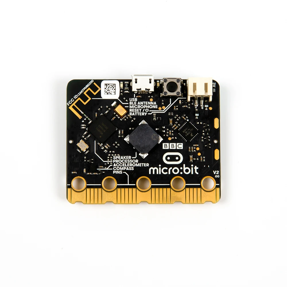 Microbit V2 Go Basic Starter Kit Official Bbc Micro:bit Version Built-in Speaker Microphone ...