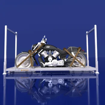 Galvanized Motorcycle Metal Storage Pallet Rack Folding Stacking Heavy ...