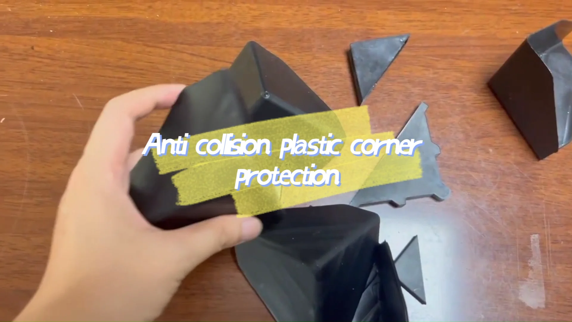 60mm Anti-collision Cardboard Box Plastic Corner Protection Furniture ...