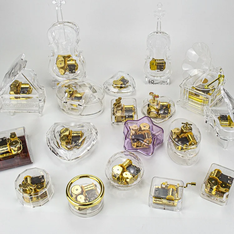 La Doyee Plastic Music Box - Customized Spring-Driven Music