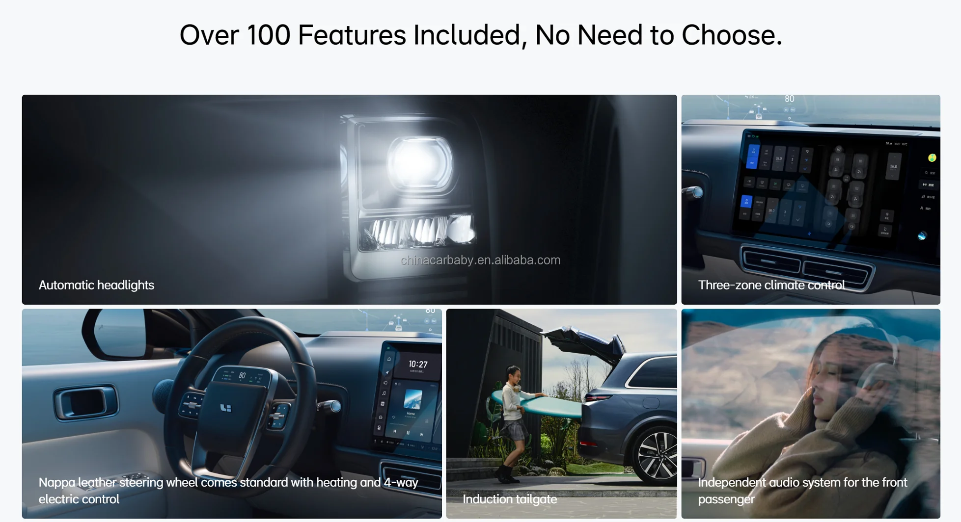 2023 New 6-seater Suv With Intelligent And Cost-effective Range Of 1100 Kilometers Ideal L9 ...