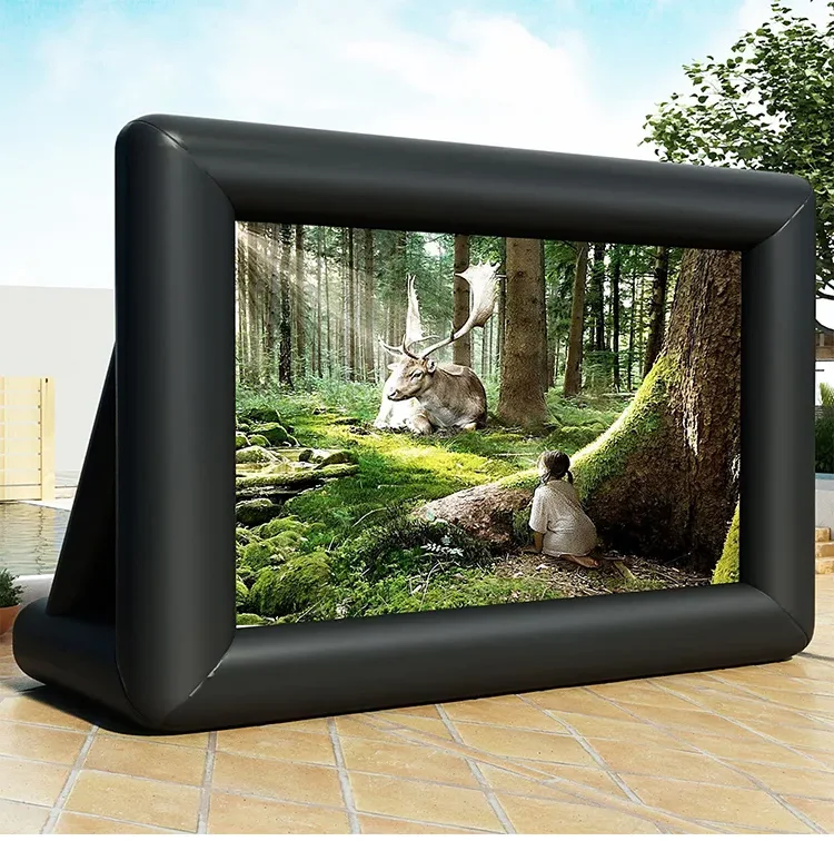 Customized Foldable Inflatable Movie Screen Outdoor Advertising ...