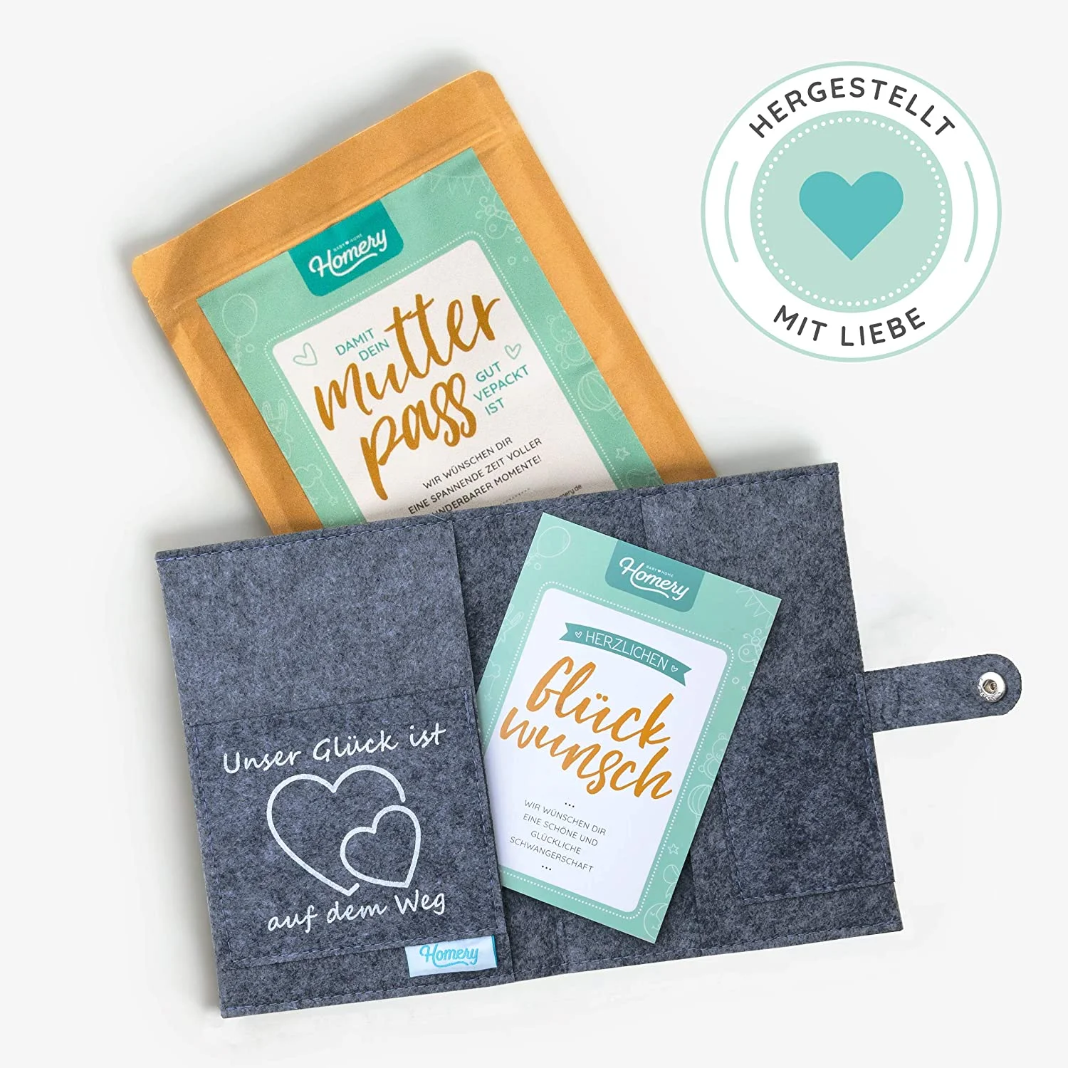 Embroidery Pattern Design Mutterpass Maternity Passport Cover Felt Card ...