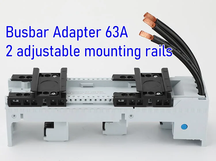 Industrial Busbar System Breaker Adaptor 63a 690v 3p With Cable Without ...