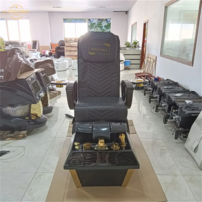 Luxury Modern Foot Spa Pedicure Chair And Manicure Table Set - Buy ...