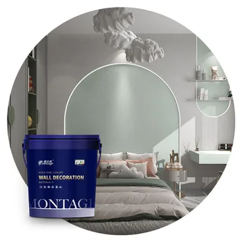 Micro Pottery Stone Colored Sand Textured Paint High Hardness Art Paint ...