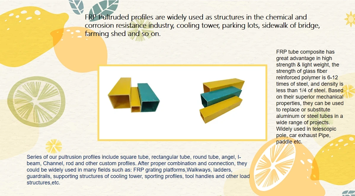 Different Dimensions Fiberglass Structural Beams,Pultruded Fiberglass ...