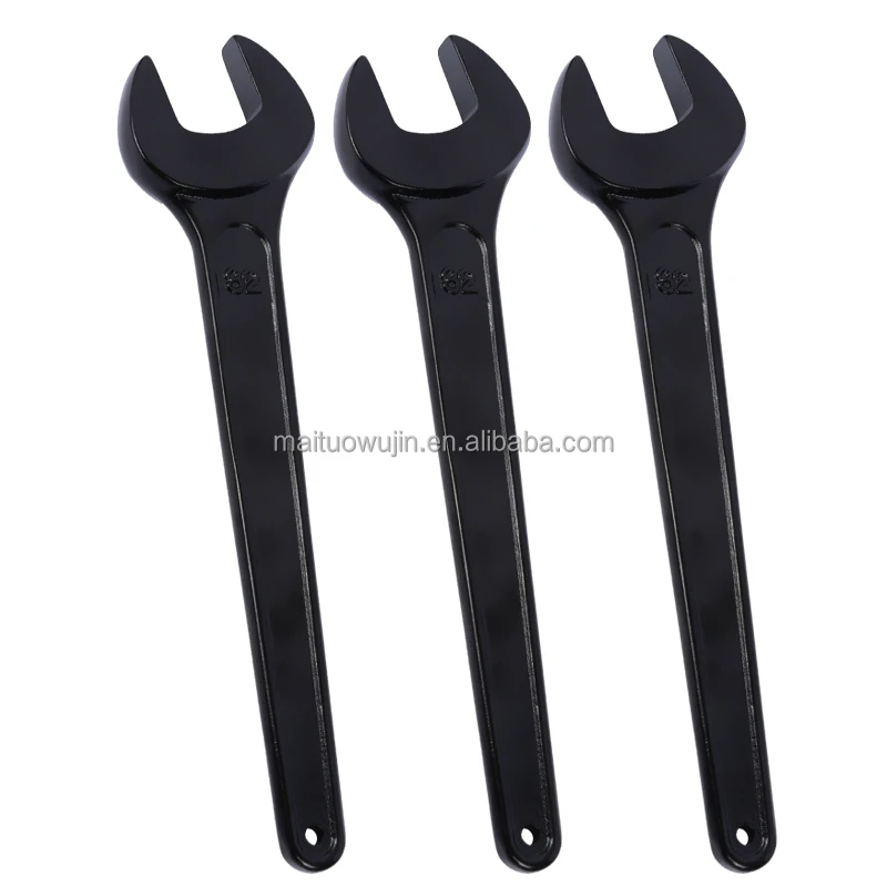 Heavy Duty Repair Tools Black Finished Torque Open End Slogging Spanner ...