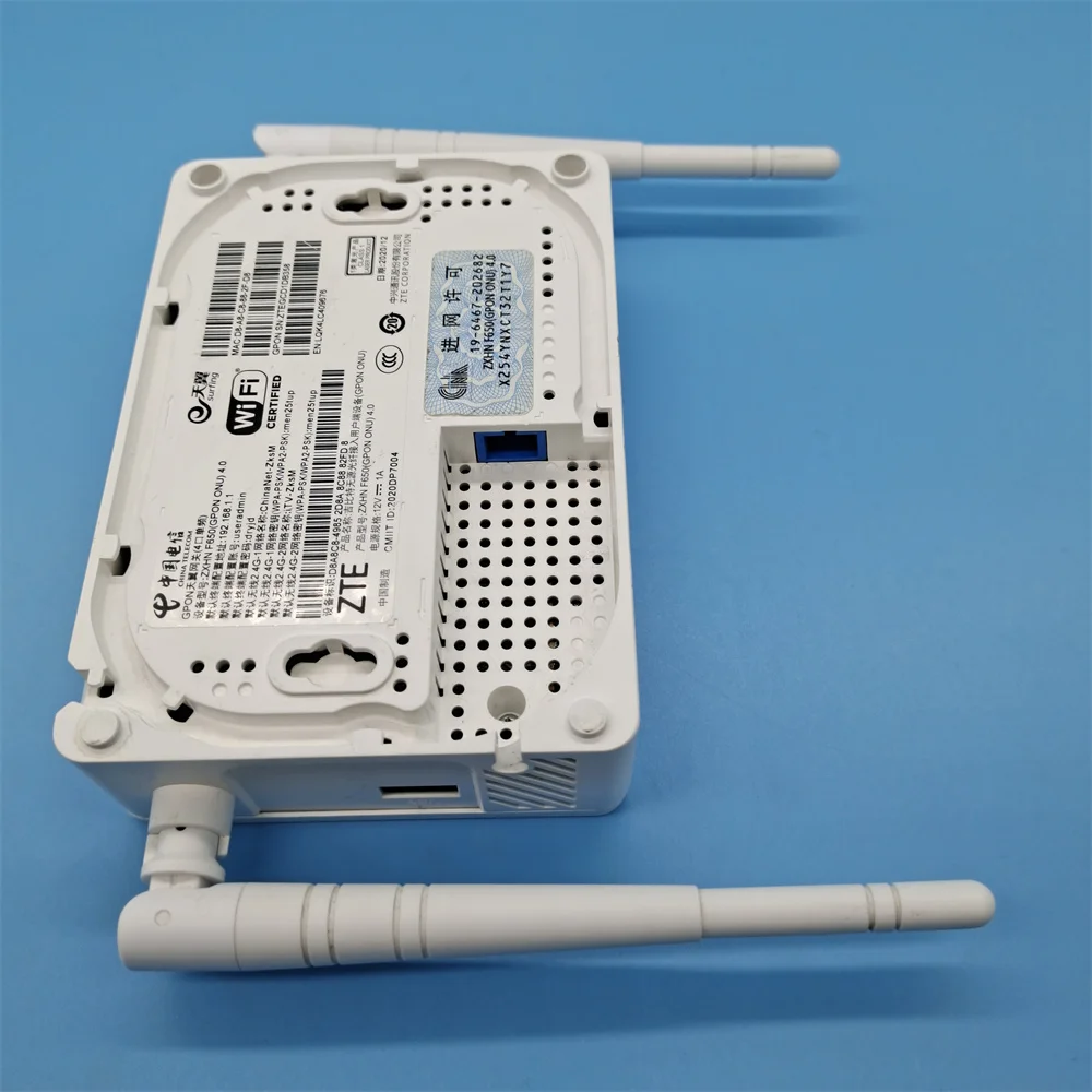 Zte Original Gpon Onu F650 F650v4 F650 V4.0 F650 V4 2ge+2fe+1tel+1usb+2 ...