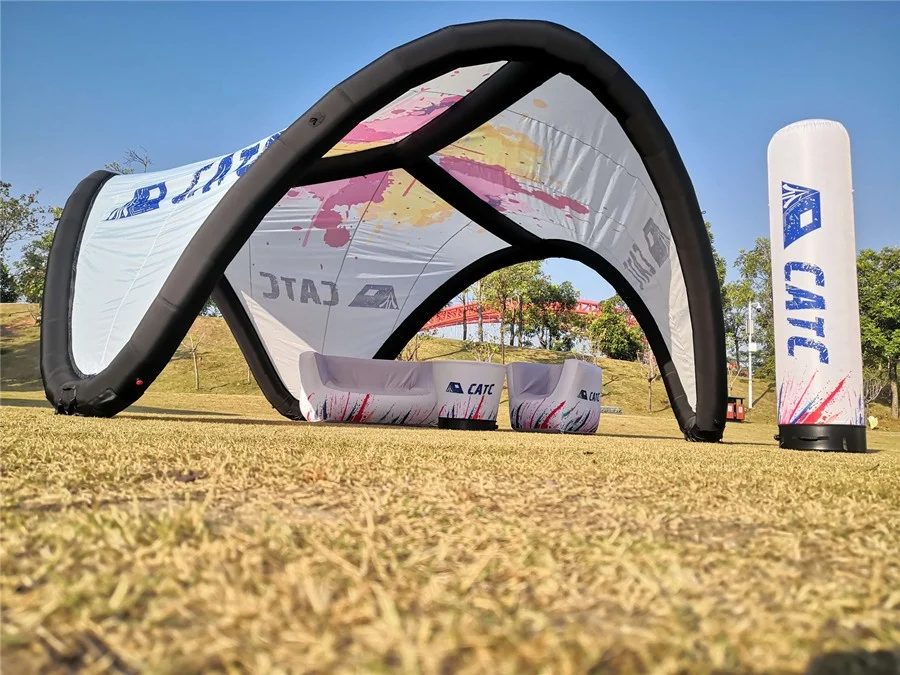 Factory Oem Branded Inflatable Column Balloon Advertising Race Arch ...