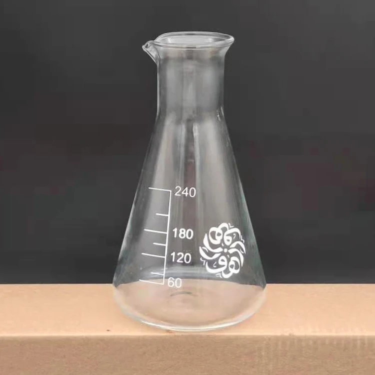 Labs Glassware - Wide Neck Erlenmeyer Conical Flask
