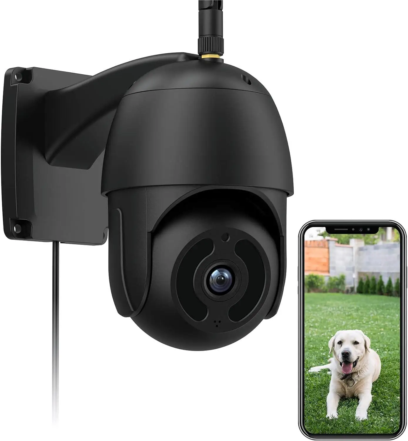 Best Price 3MP WIFI 6 Smart Home Dual-Band WiFi Outdoor IP PTZ Camera ...