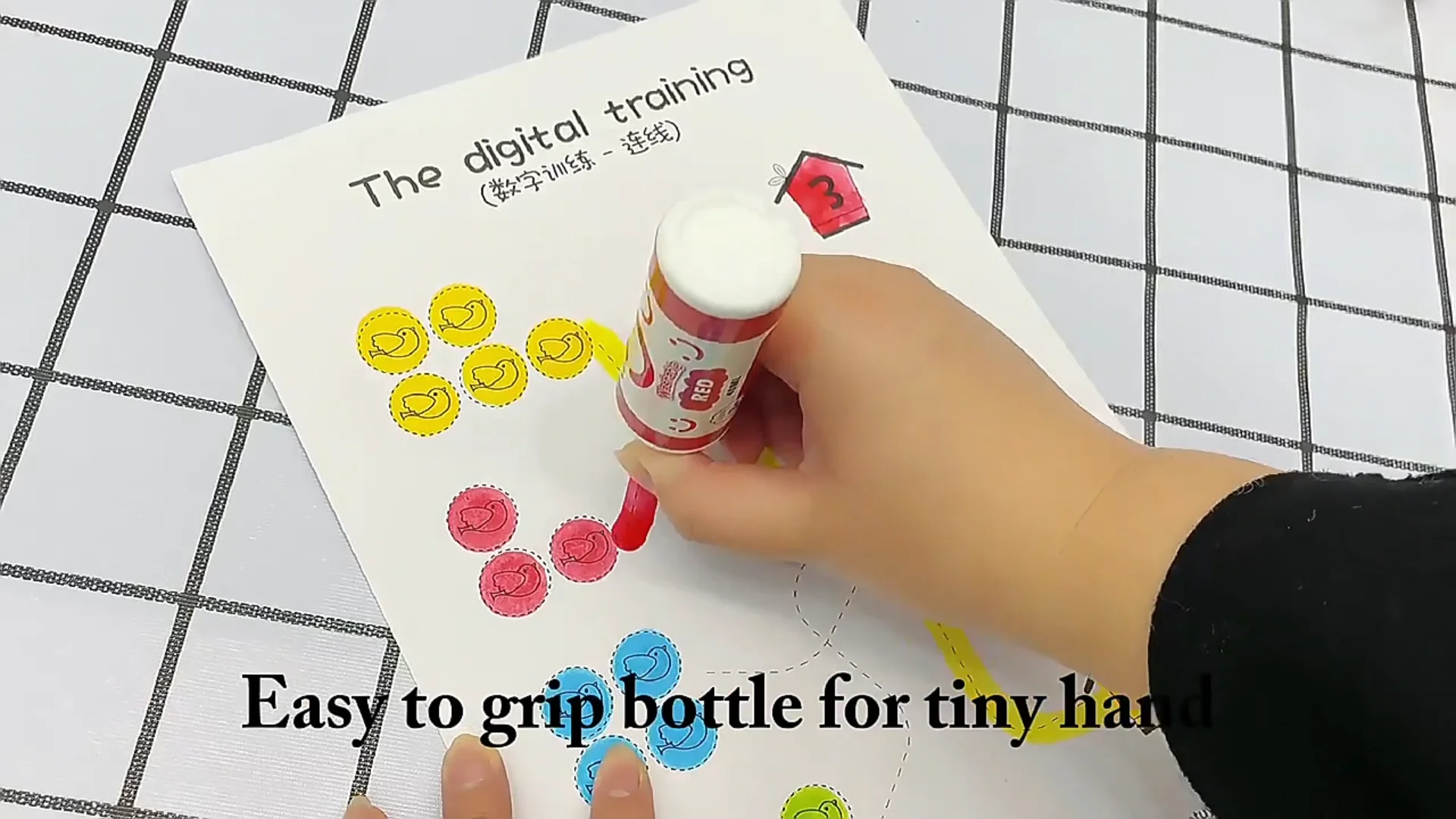 Easy Grab Dab And Dot Kids Dots Painting Markers Bingo Daubers Washable ...