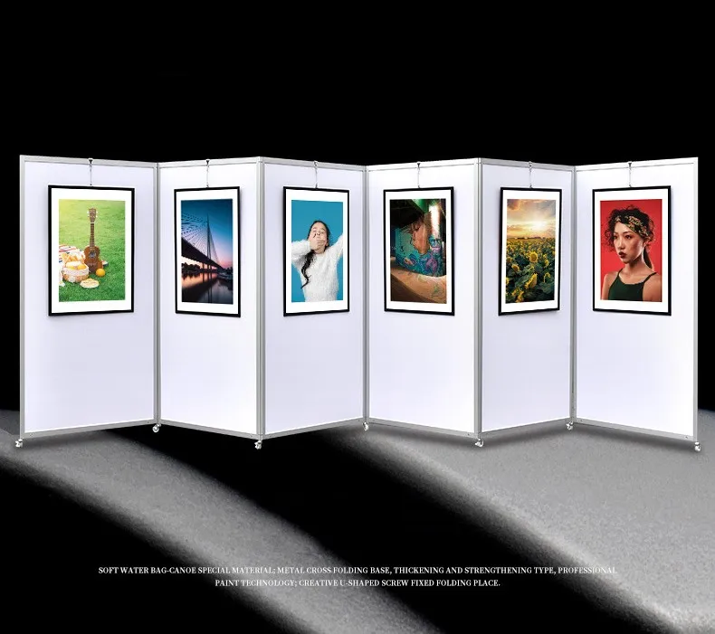 Modular Art Gallery Display Boards - Movable & Stylish