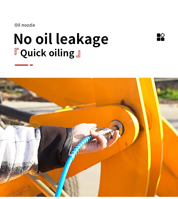 10000 PSI Grease Gun Coupler Nozzle - Efficient Lubrication