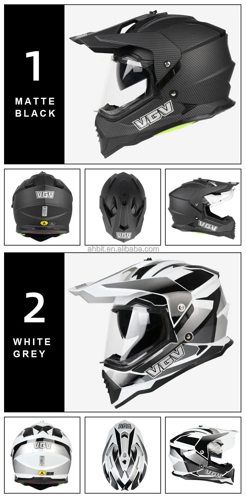 Hot Seller 2023 Vintage Full Face Classic Design Helmet High-quality ...