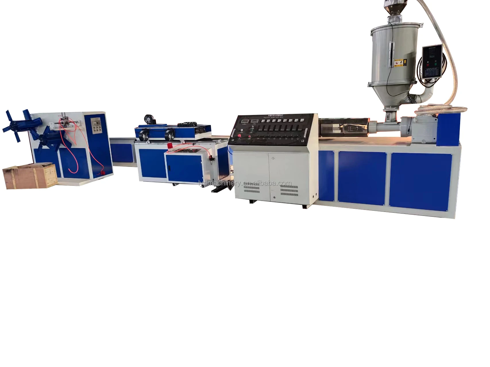Multifunctional Hdpe Pe Pehd Spring Sheath Extrusion Line Machine ...