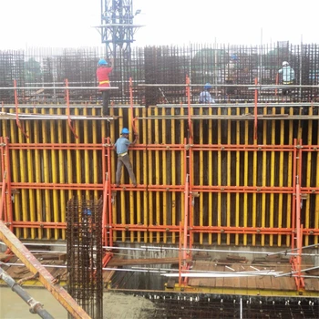 Tecon H20 Wood Wall Formwork Brace Timber Beam With Concrete Plywood Column Shuttering Formwork ...