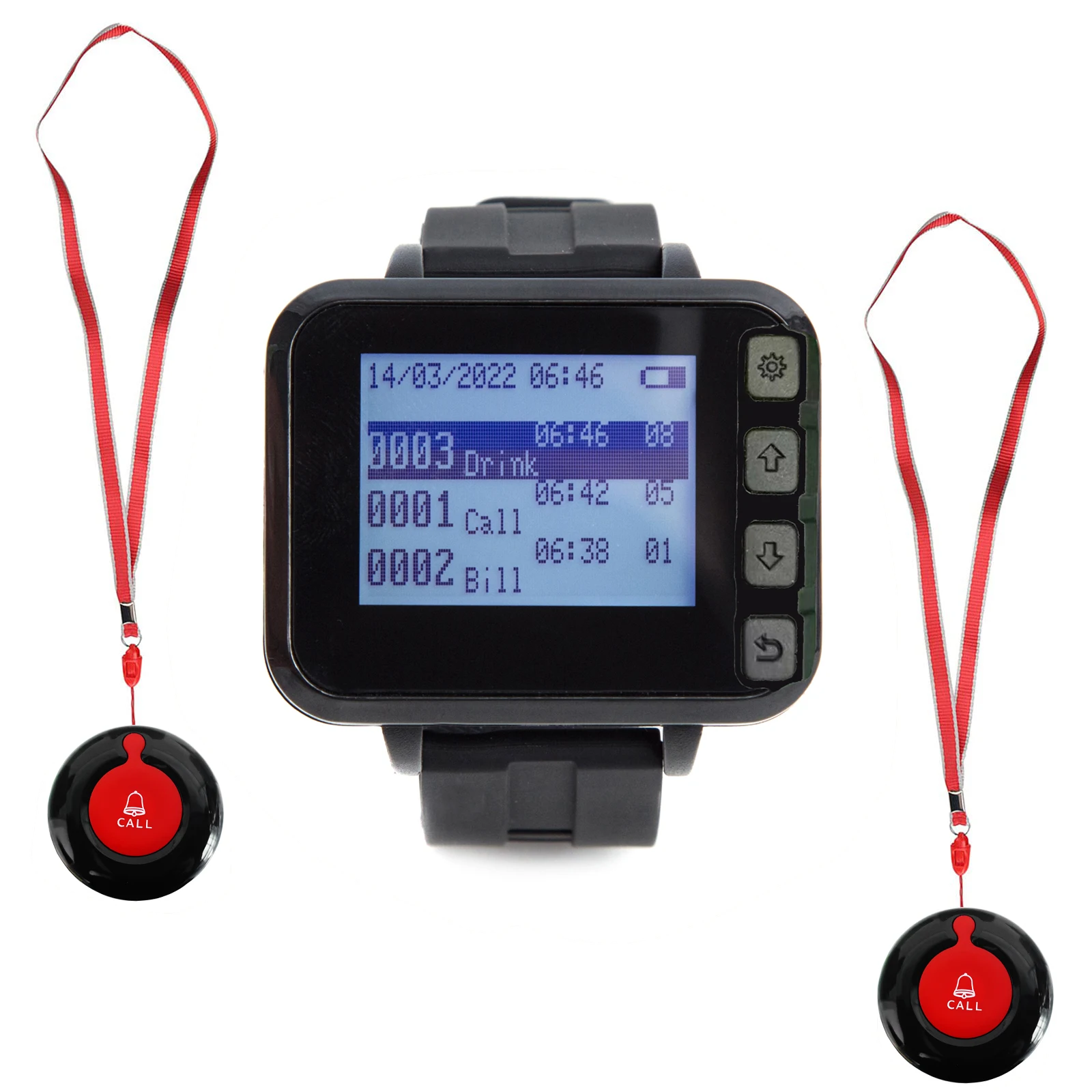 Emergency Button Alarm Elderly Alarm Call Button Wireless Calling ...