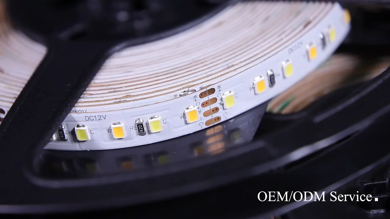 5in1 Rgb Cct Led Strip Light Super Lighting Led Dc12v Color Changing ...