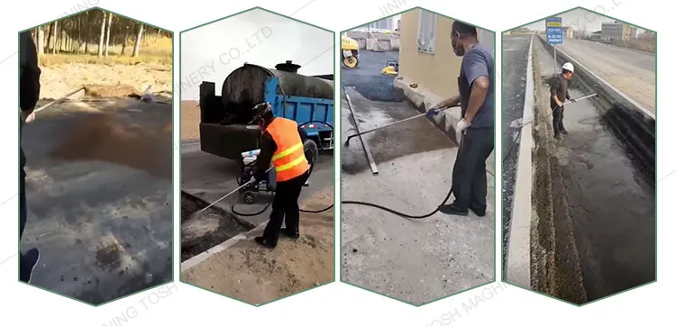 TOSH Portable Hand Bitumen Sprayer - Efficient Asphalt Solutions