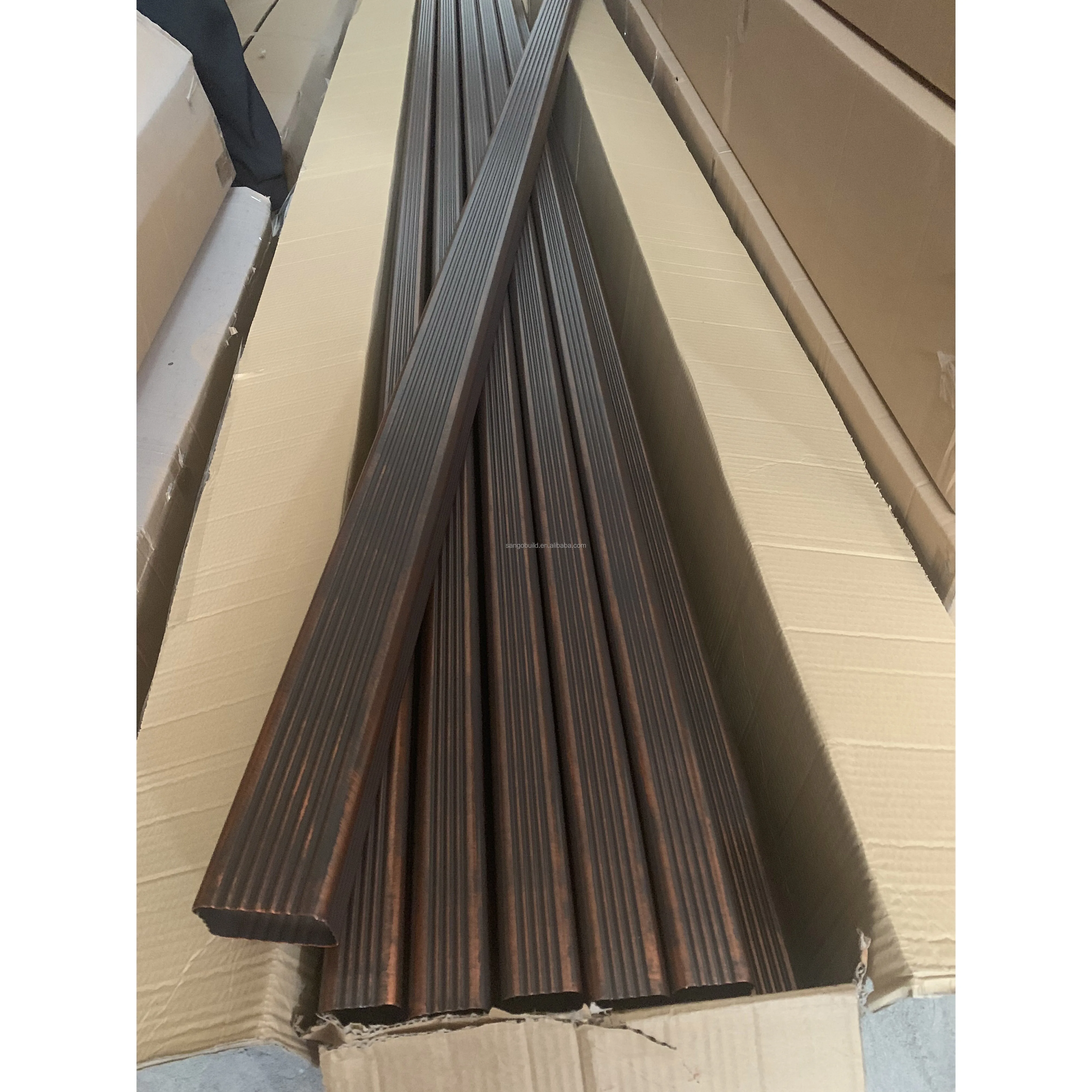 Philippines Price Of Stainless Roof Gutter,Rectangular 3meter Strength ...