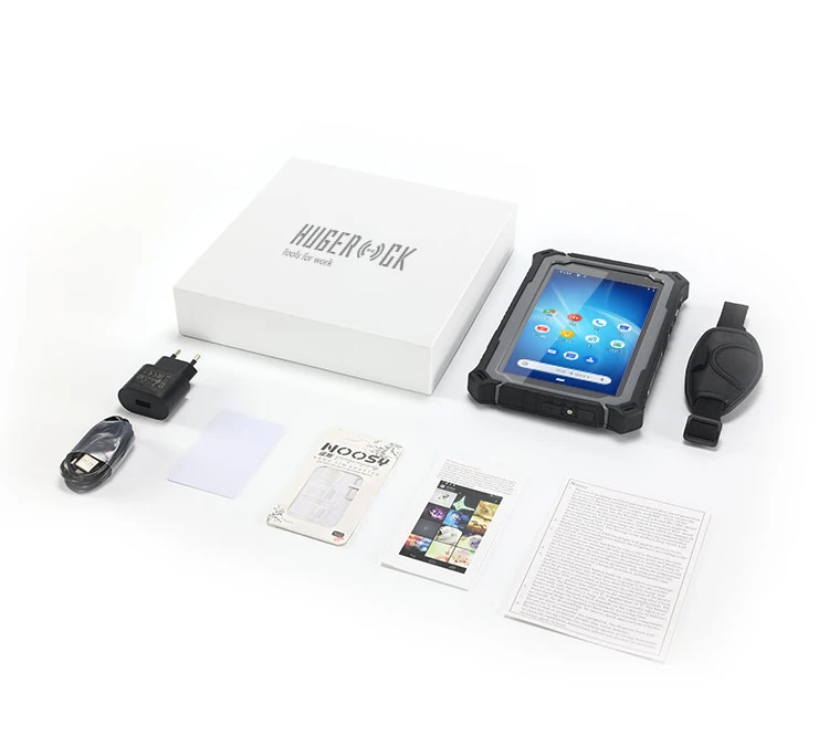 Hugerock R71 R716 Octa Core Rugged Mtk Processor Tablet Wifi Bt Vehicle Touch Pc 128gb Android 7 ...