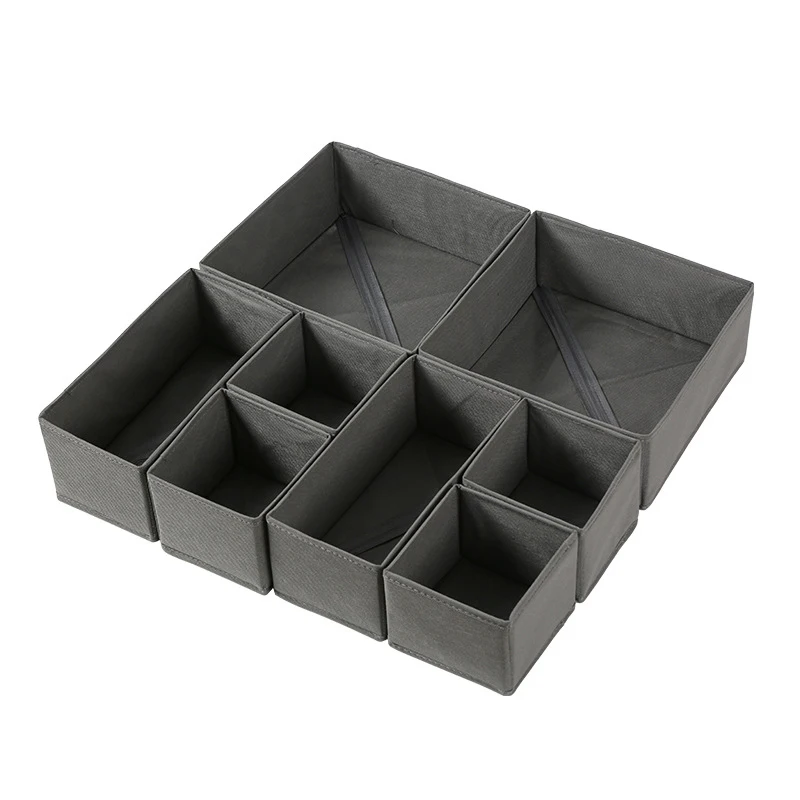Clothes Organizer Empty Storage Box Wardrobe Compartment T-Shirt Pants ...
