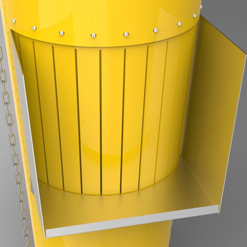 Hopper Chute Construction Debris Chutes Roofing Trash Rubbish Chute ...