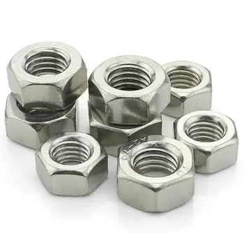 Ss304 Stainless Steel Hex Nuts Din934 M3 M4 M5 Hexagon Nut - Buy ...
