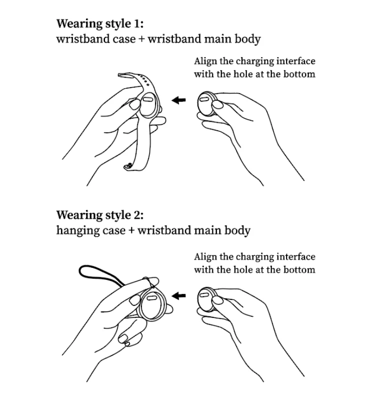 Smart Wearable Sensor Device Proximity Sensor Wristband Alert Tag ...