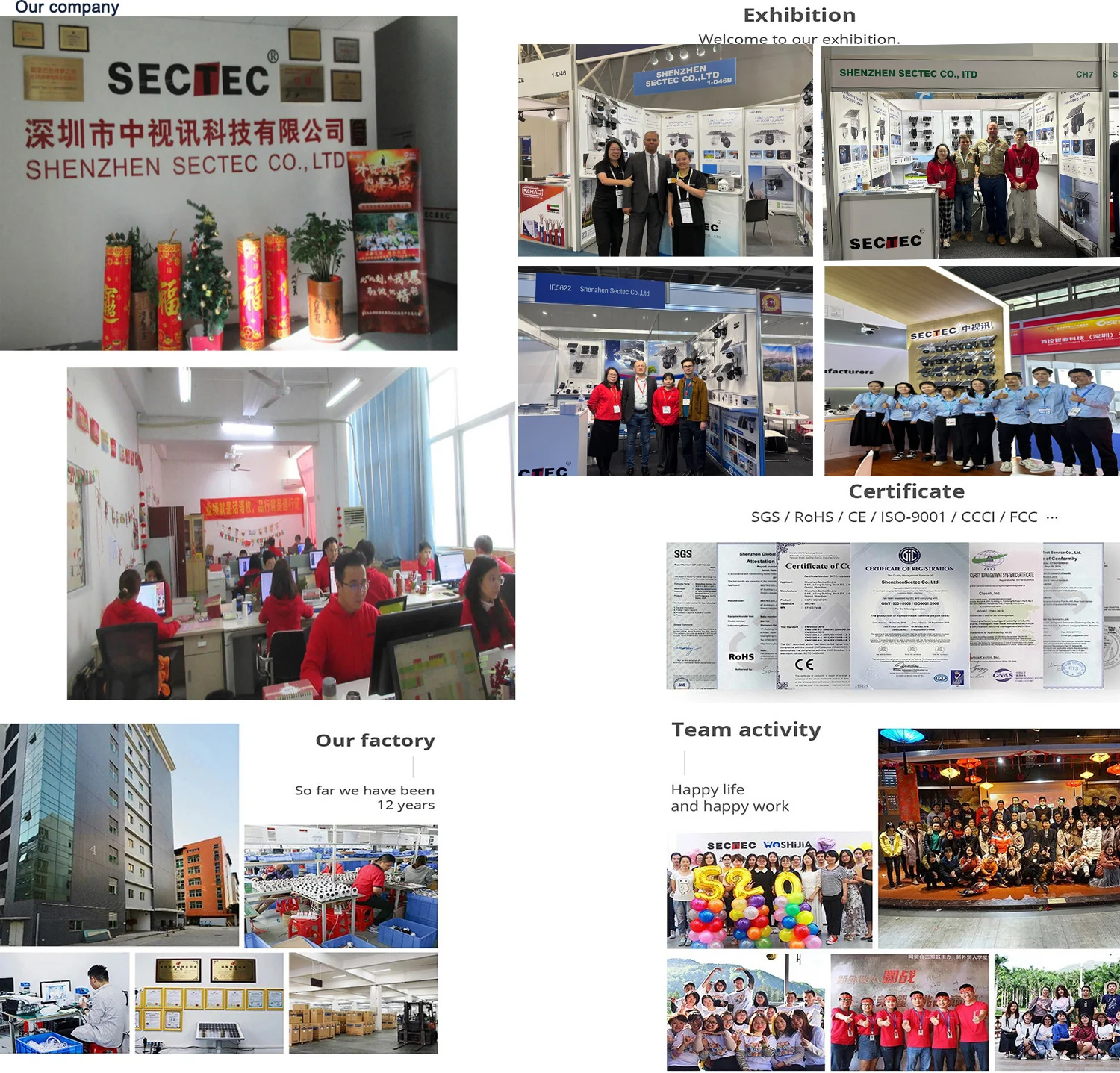 Sectec HD 4MP Wifi 4G IP Network Camera - Smart Outdoor CCTV