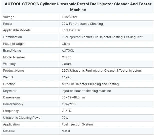 Autool Ct200 Ultrasonic Cleaning Machine Cleaner Car Motorcycle 6 ...